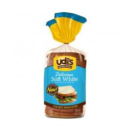 UDIS BREAD SOFT WHITE 12oz