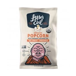 LESSER EVIL POPCORN NO CHEESE 4.6oz