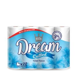 DREAM LUXURY TOILET TISSUE 12pk