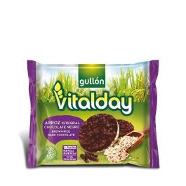 GULLON RICE CAKE DARK CHOCOLATE 26.3g