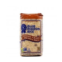 BLUE RIBBON RICE BROWN WHOLE GRAIN 2lb