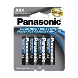 PANASONIC BATTERY AA4 4pk